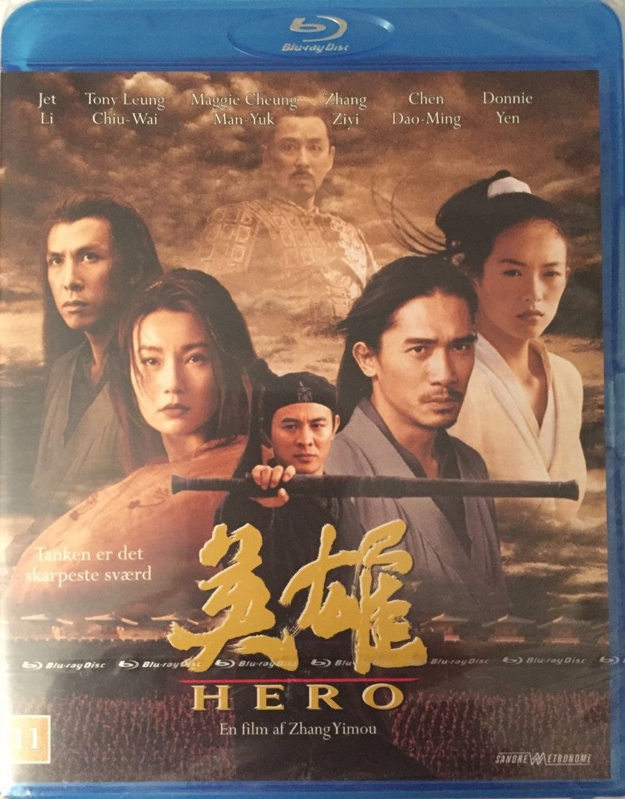 Hero Blu-ray *SUOMITXT* (2002, Jet Li, Yimou Zhang) – Cinefiili