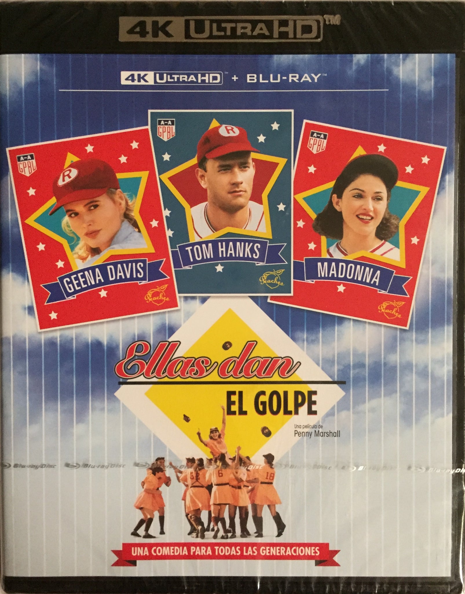 Omaa Luokkaansa 4K-UHD SUOMITXT *1992, Tom Hanks, Geena Davis, Madonna ...