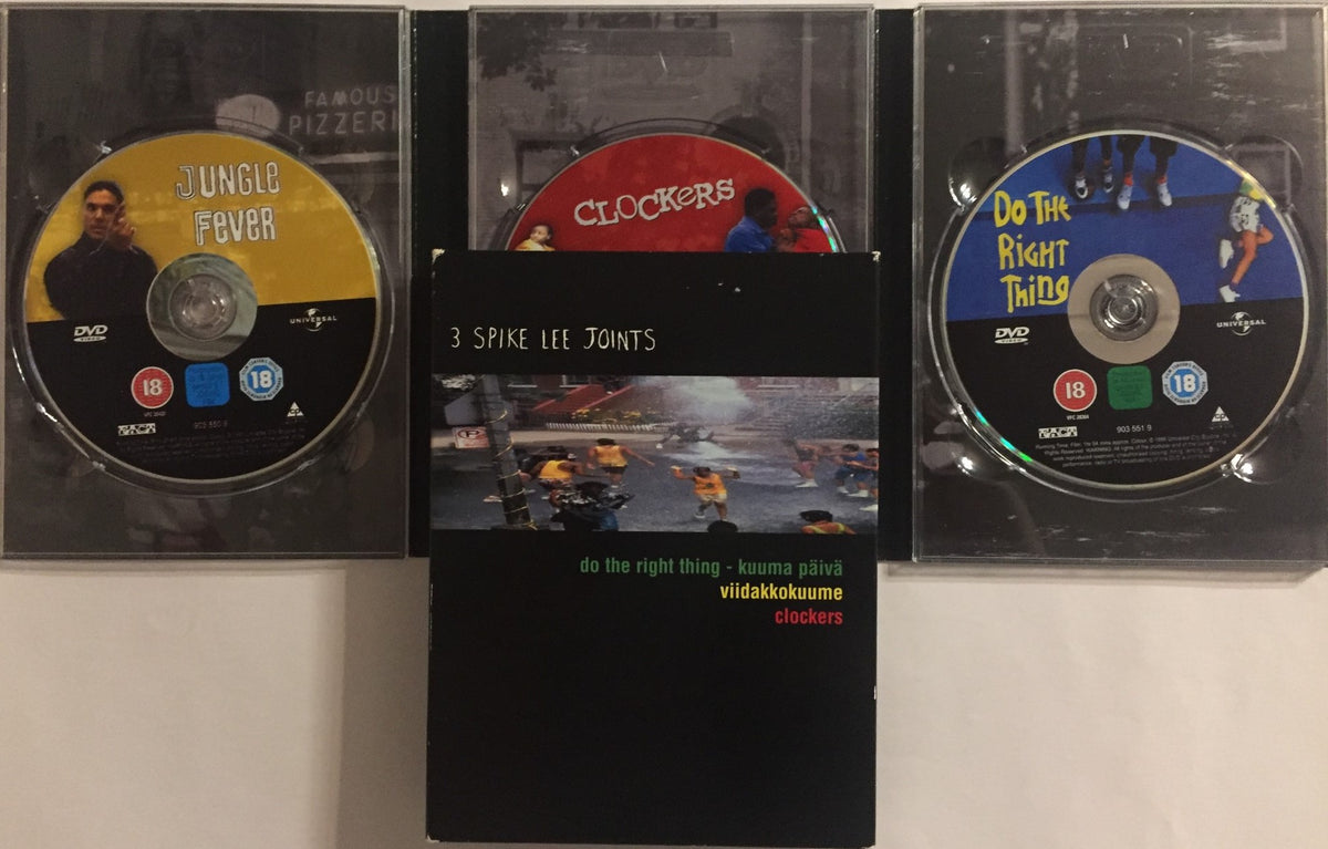 3 Spike Lee Joints -Boksi DVD *SUOMITXT* (1989-1995, 3 DVD) – Cinefiili